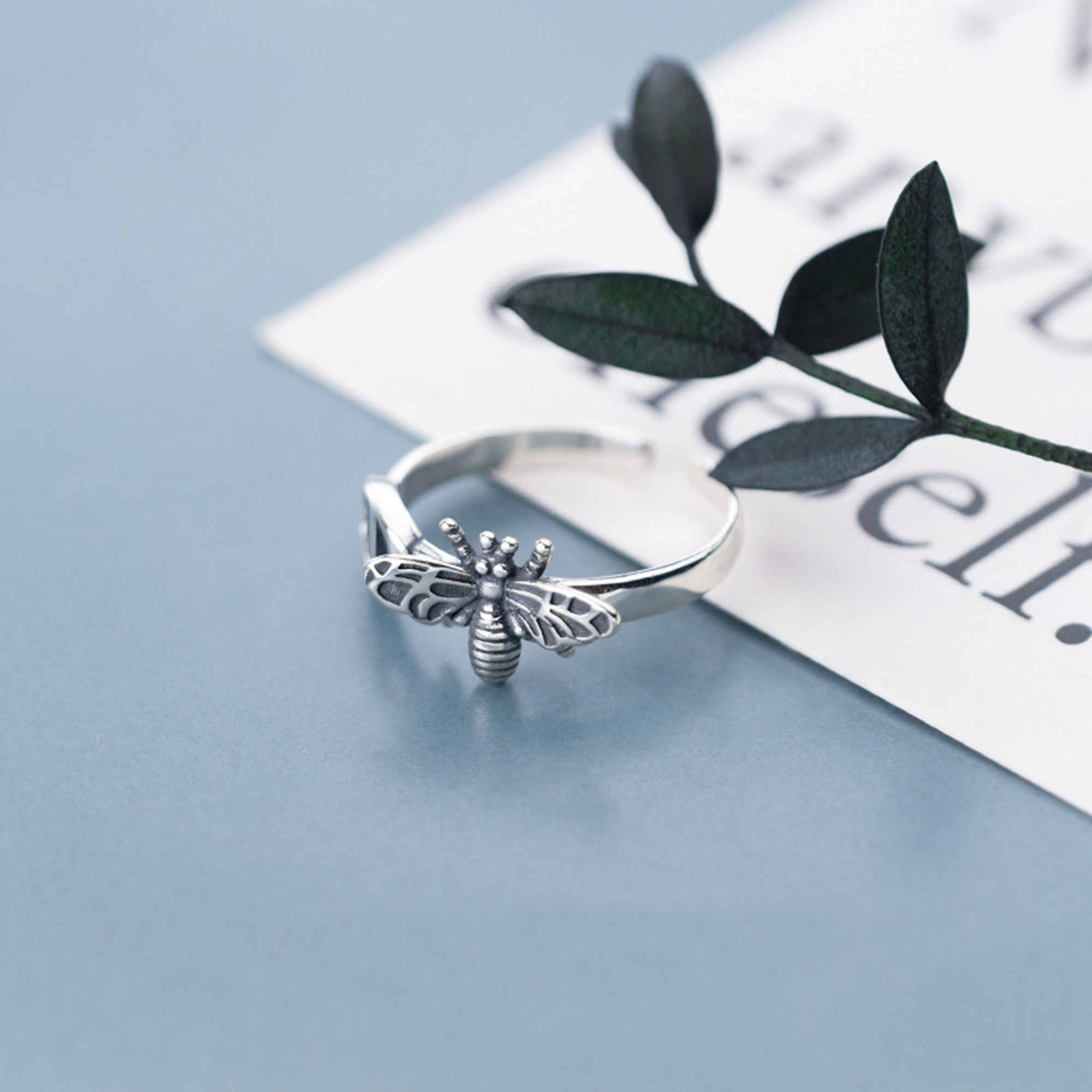 Vintage Bee Rings, Adjustable Bee Ring, Minimalist Rings, Dainty Ring ...